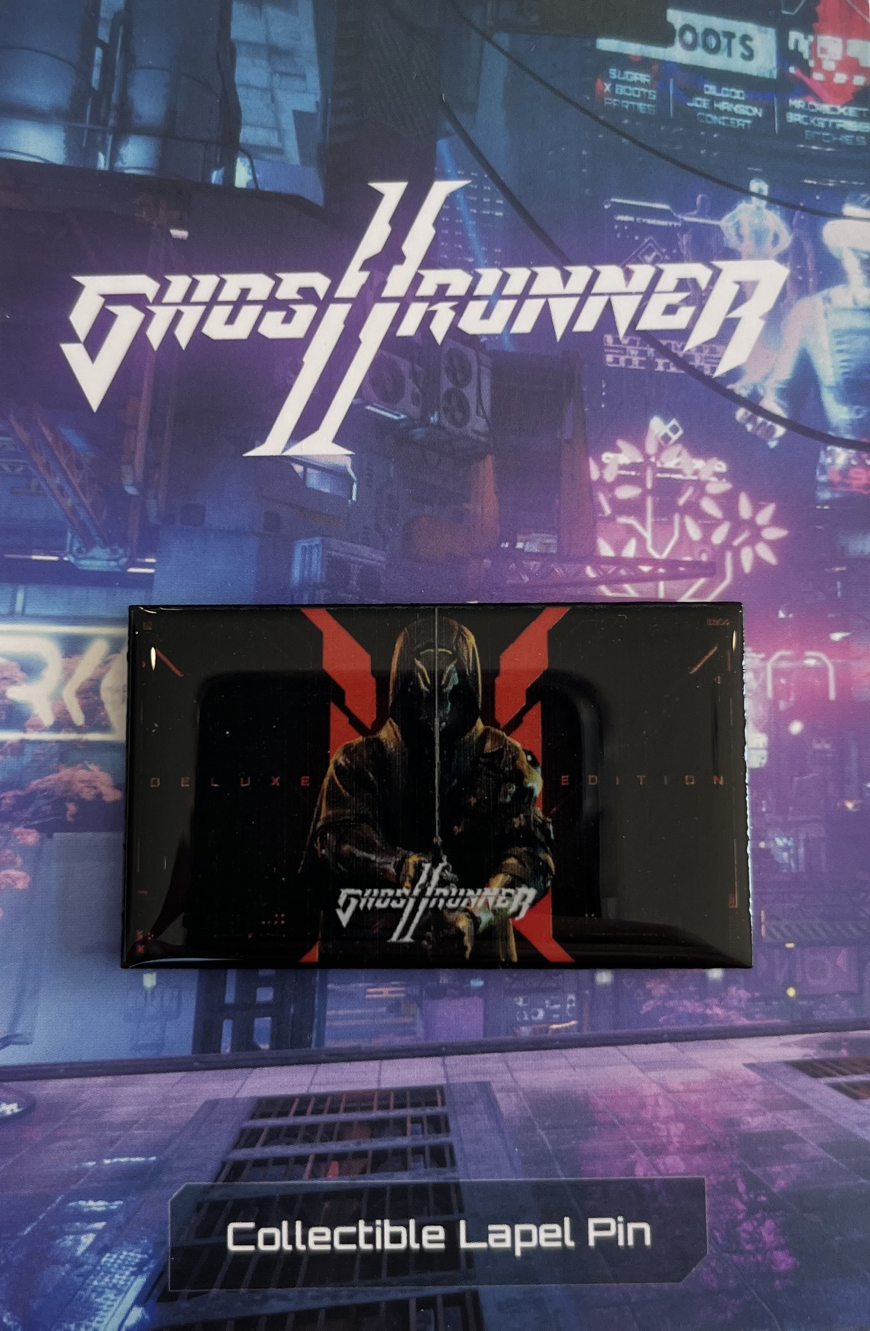 Ghostrunner 2 – Logo with Dharma Tower