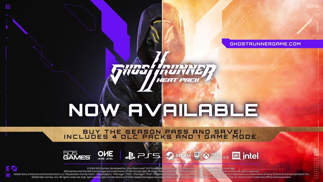 505 Games » Ghostrunner 2 Heat Pack DLC and New Patch Available now!